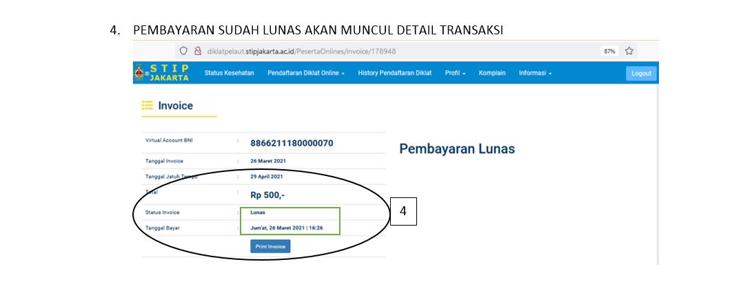 STIP JAKARTA - Pendaftaran Diklat Online